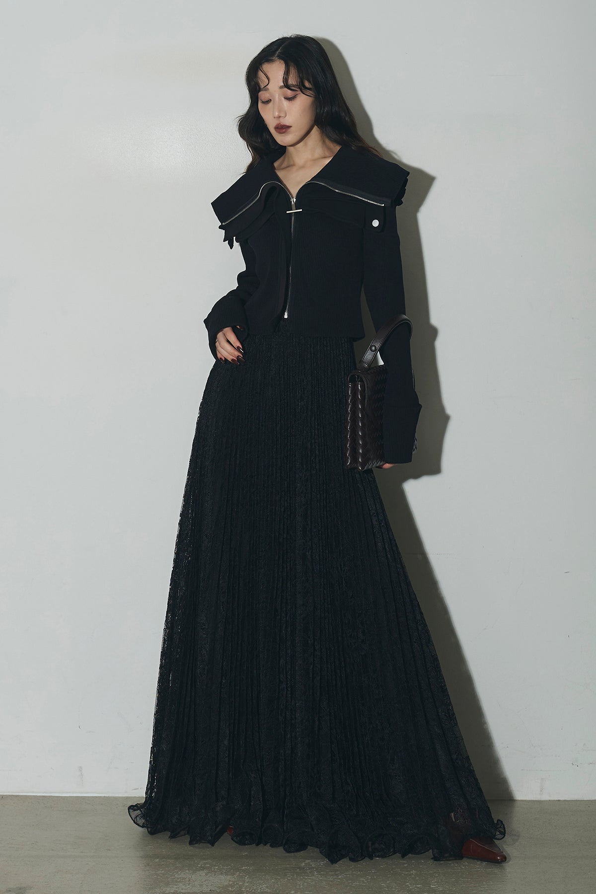 レースプリーツスカート – ANDREA&Co.